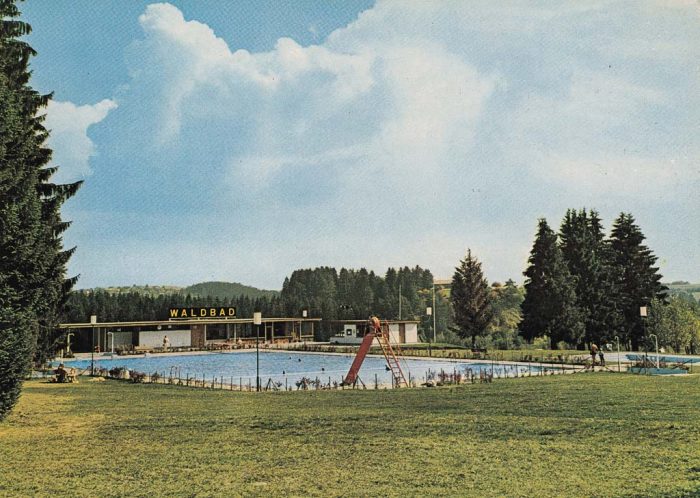 Waldbad Ca 1970 Löffingen Damals