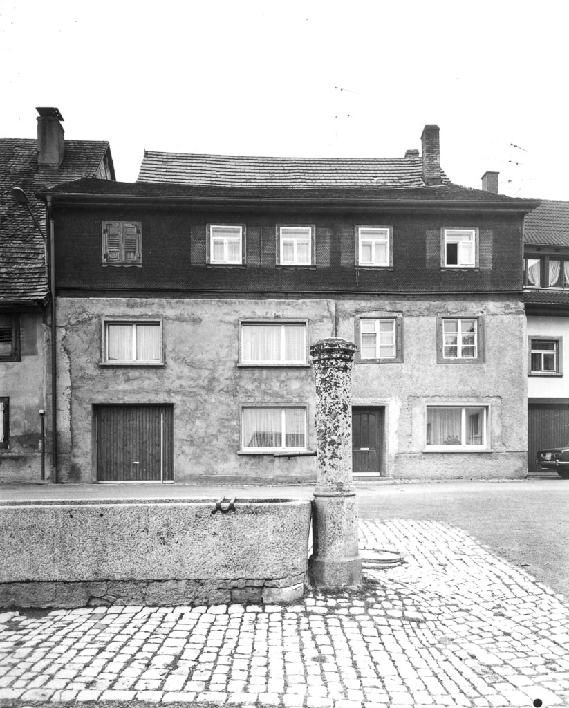 Haus Roth in der Vorstadtstraße, ca. 1974 - Löffingen damals