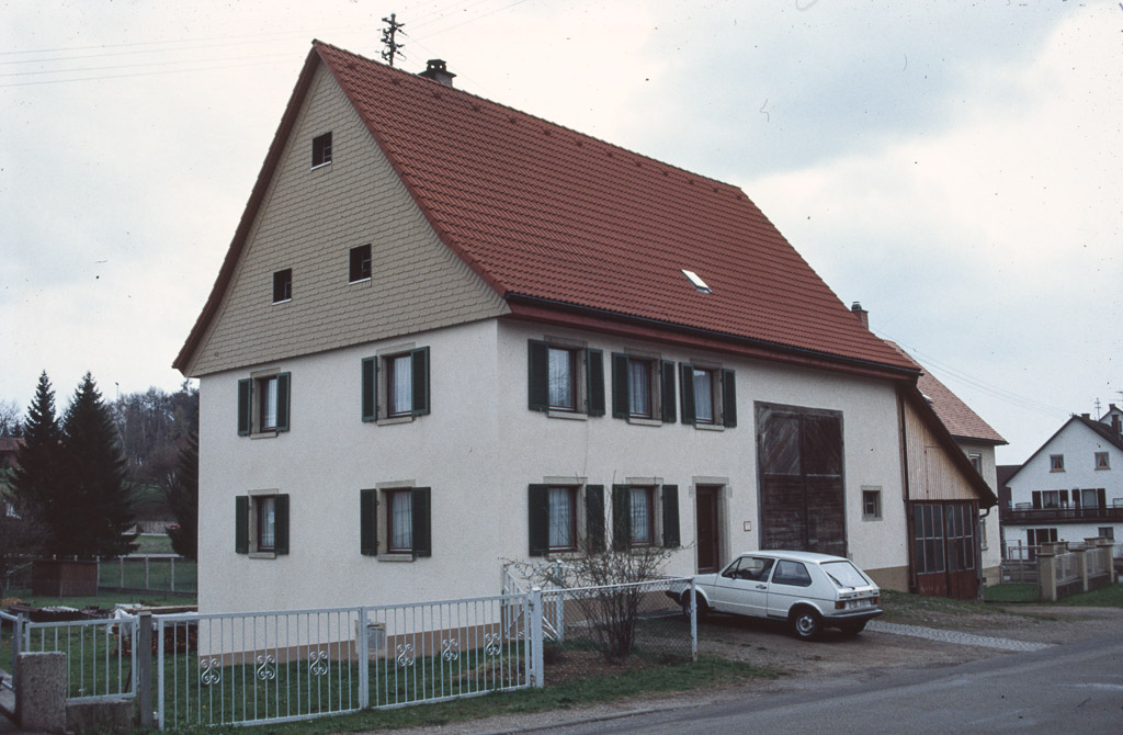 Haus Göhry in der Oberen Hauptstraße, ca. 1990-1992 - Löffingen damals