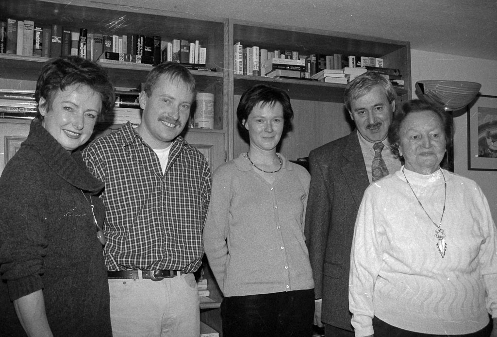 Geschäftsübergabe bei der Metzgerei Butsch, 1999 - Löffingen damals